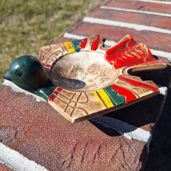 Vintage | Art | Vintage Modernist Bird Sculpture Ashtray | Poshmark